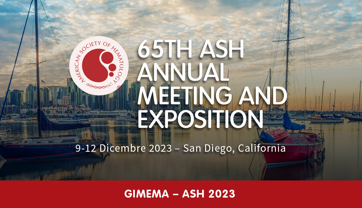 ASH2023: i lavori GIMEMA al congresso dell’American Society of Hematology
